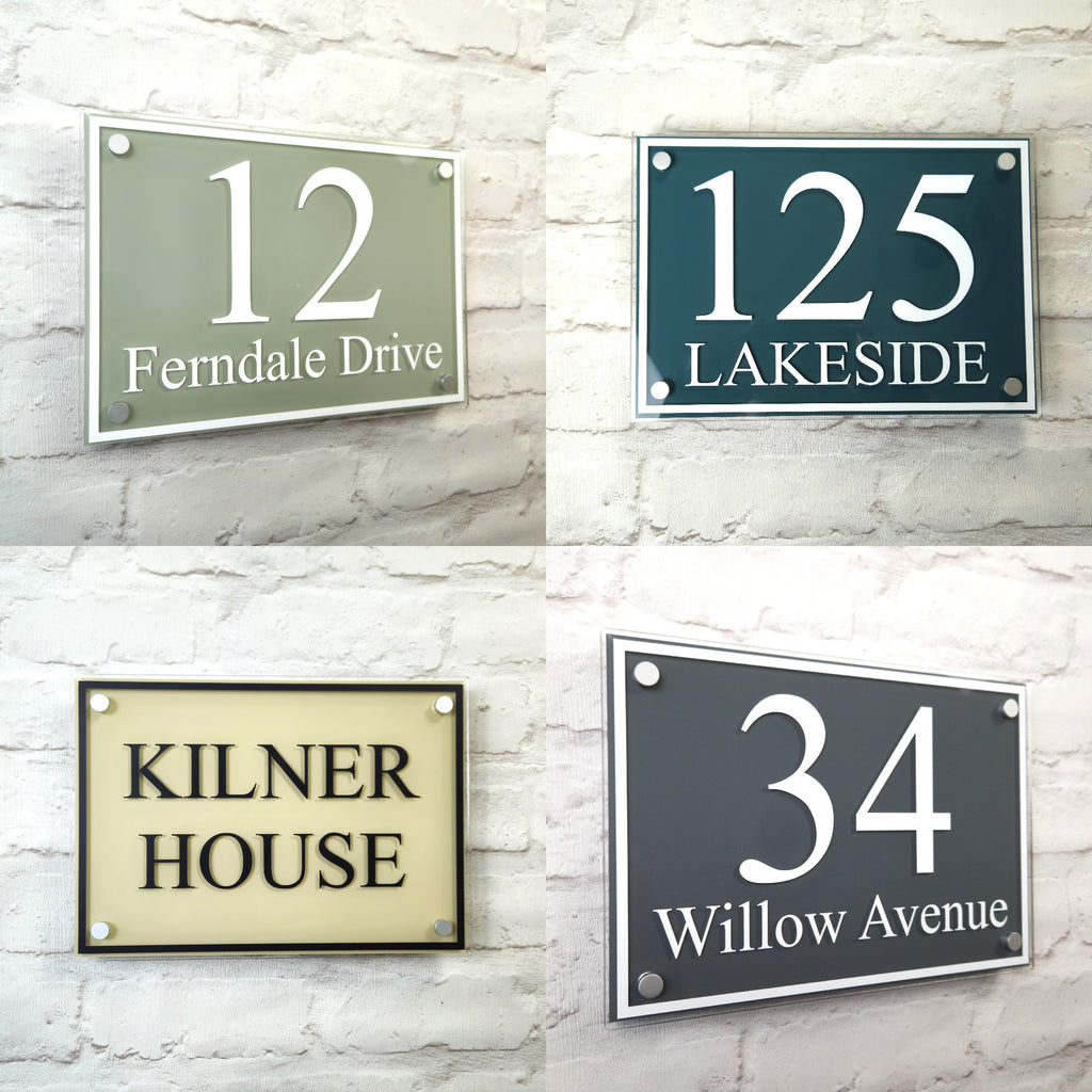 Large House Number Signs or Address Plaques | House Sign Solutions